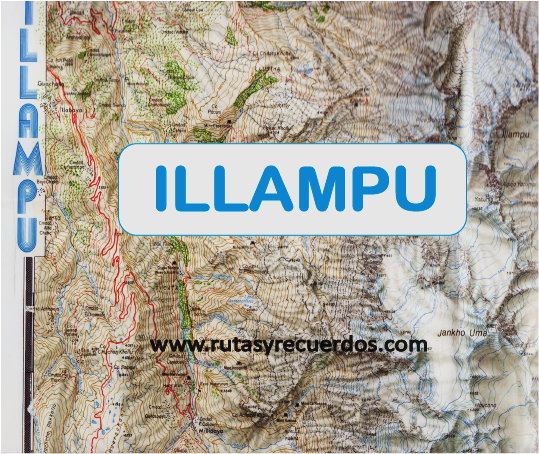 Mapa Illampu – Hanqo Uma | Rutas y Recuerdos